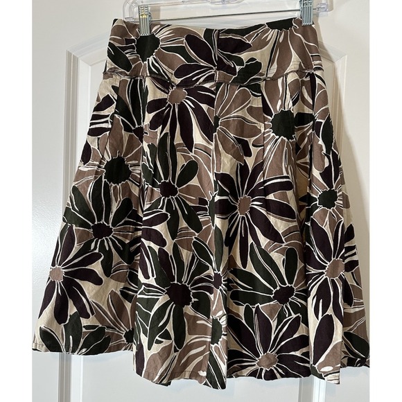 Dimri | Skirts | Dimri Size L 0 Cotton Floral Side Zip Fully Lined ...